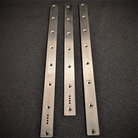 Titanium Extrusion Backer Set Voron V2 4 Trident Multiple Styles