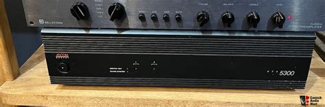 Adcom Gfa5300 Power Amp New Capacitors Dealer Ad Us Audio Mart