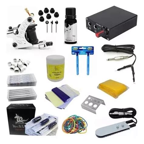 Kit Tatuagem Tattoo Profissional Master Completo Brinde Parcelamento Sem Juros