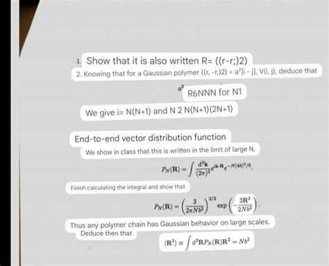 solved show that it is also written r r r 2 knowing that