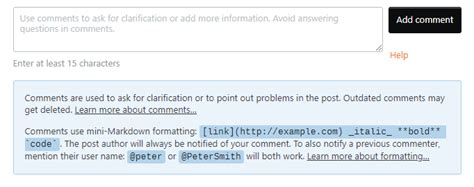 Hyperlink In A Comment Mathoverflow Meta