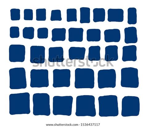 Set Imperfect Doodle Square Shapes Stock Vector Royalty Free 1536437117 Shutterstock