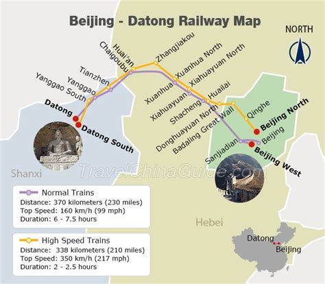Beijing Datong Trains Tickets Schedule Fare Rail Map Datong