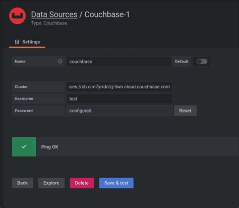 Tutorial Grafana Dashboards With Couchbase Couchbase Developer Portal