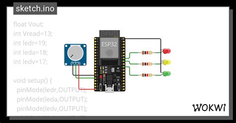 Ejercicio3 Wokwi Esp32 Stm32 Arduino Simulator