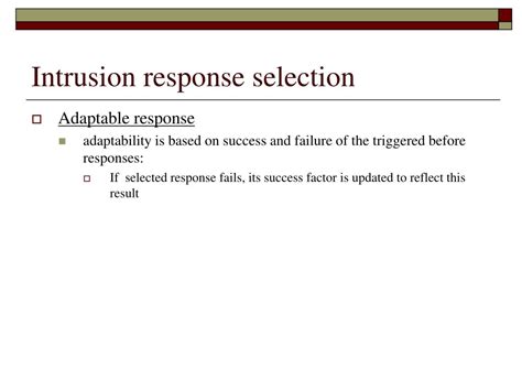 Ppt A Cost Sensitive Model For Preemptive Intrusion Response Systems
