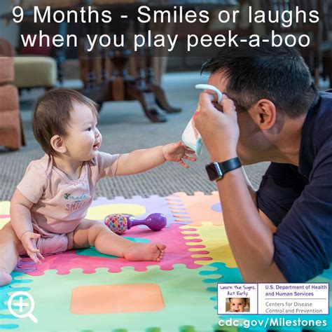 9 Month Online Milestone Checklist Learn The Signs Act Early Cdc