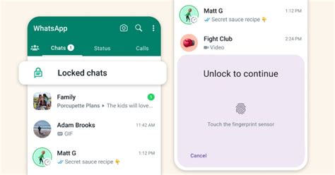 new chat lock feature on whatsapp keeps certain conversations hidden