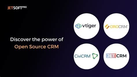 Which Open Source CRM To Choose For Your Business Comparing Vtiger OroCRM CiviCRM And JetCRM
