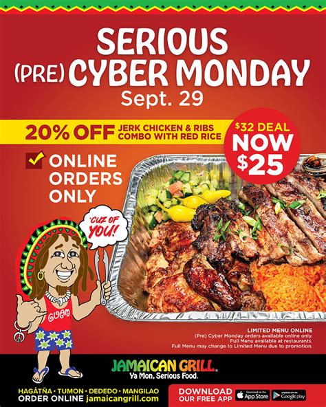 Specials Jamaican Grill Guam Restaurant Guam Bbq Guam Ribs Guam