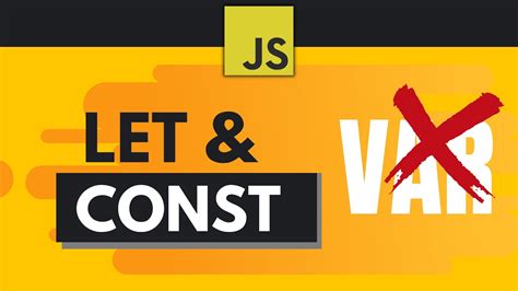 Javascript Let And Const Explained Simply Youtube