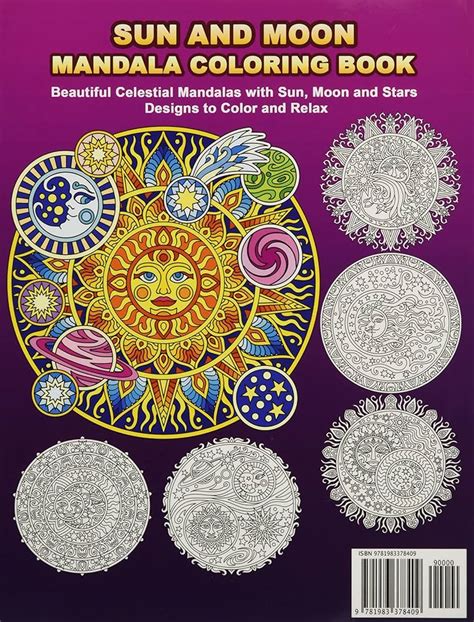 Sun And Moon Mandala Sacred Geometry Forms With Eye Moon And Sun