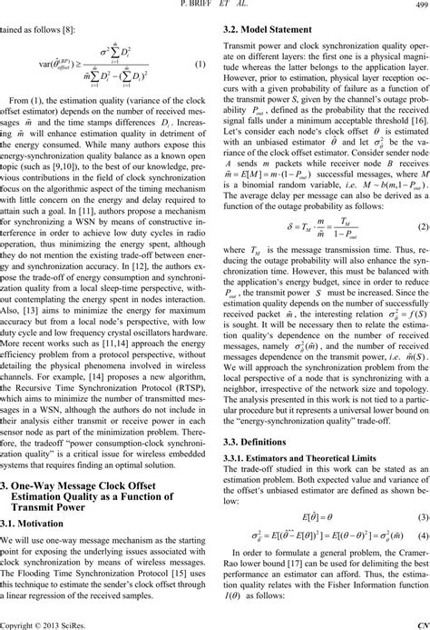 On The Trade Off Between Power Consumption And Time Synchronization Quality For Moving Targets
