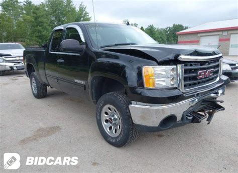 2011 Gmc Sierra 1500 Sl 1gtr2uea0bz109941 Bid History Bidcars