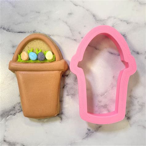 Mini Tall Basket Cookie Cutter The Flour Box