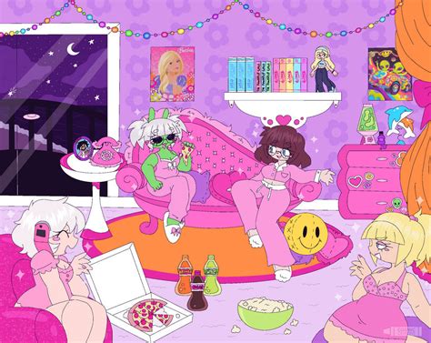 Slumber Party By Cosmiccrayons On Deviantart Slumber Party By Cosmiccrayons On Deviantart