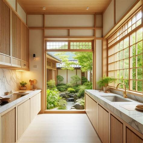 Japandi Kitchen In 2024 Japandi Kitchen Japanese Home Design