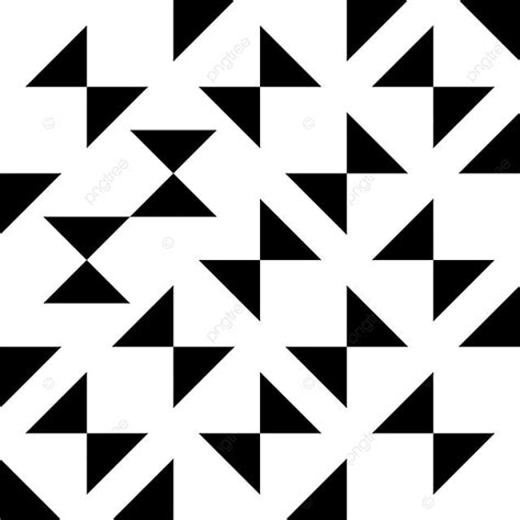 Geometric Triangle Seamless Pattern Vector Art Illustration Background