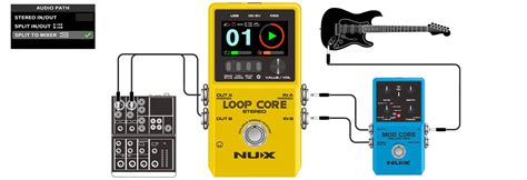 NU X Core Series Loop Core Stereo Effects Pedal NU X Core Series Loop Core Stereo Effects Pedal