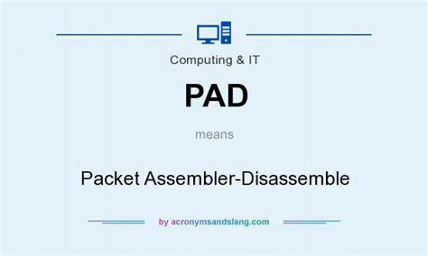pad packet assembler disassemble in computing and it by