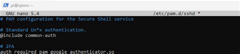 Tutoriel Configurer Connexion Deux Facteurs Ssh Raspberry Pi
