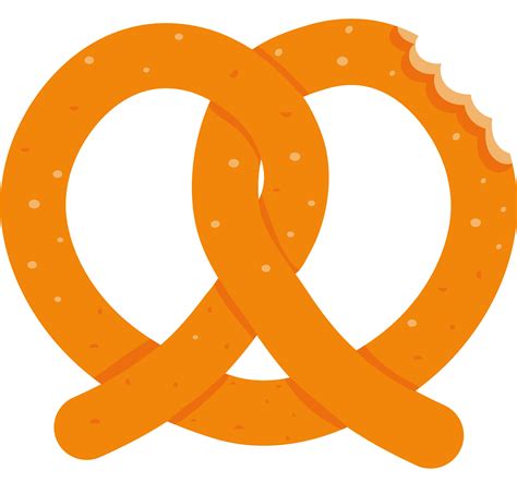 Pretzel Bread Icon Isolated Design 55670904 Png