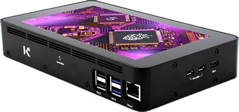 Kksb Aluminiumgehäuse Für Raspberry Pi 5 Kompatibel Mit 7 Zoll Touch