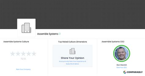 Assemble Systems Culture Comparably Assemble Systems Culture Comparably
