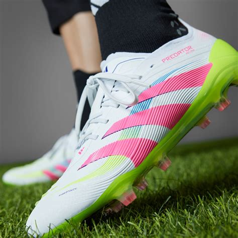 Predator Elite Firm Ground Boots White Adidas Hong Kong