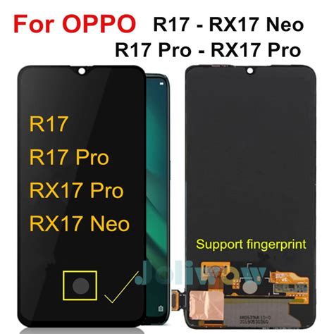 Replacement Amoled Display Touch Screen For Oppo Rx17 Neo R17 Pro