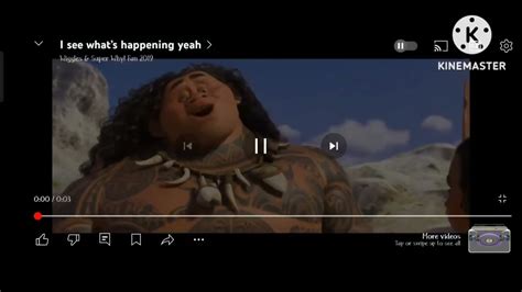 I Se What Happening Yeah In Moana Effects Youtube