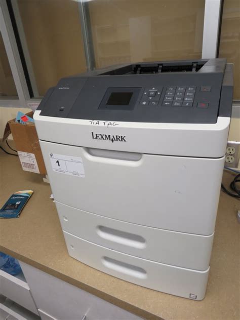 Lot 1 Lexmark Ms810dn Printer Vision Equipment