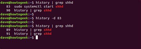 How To Use The History Command On Linux