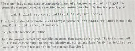 Solved File Arraylistc Contains An Incomplete Definition