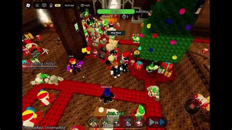 Me Playing Christmas Raid And Opening Crates Ball Tower Defense Youtube