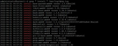 How To List Installed Packages On Ubuntu 2204 Vitux