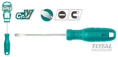 Thtdc2146 Slotted Screwdriver Total Tools Malaysia