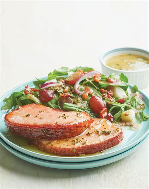 Maple Lemon Glazed Mini Ham Recipe