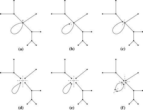 Examples Of Cut Graphs Of A Given Graph A In B E The Cut Is Only Download Scientific