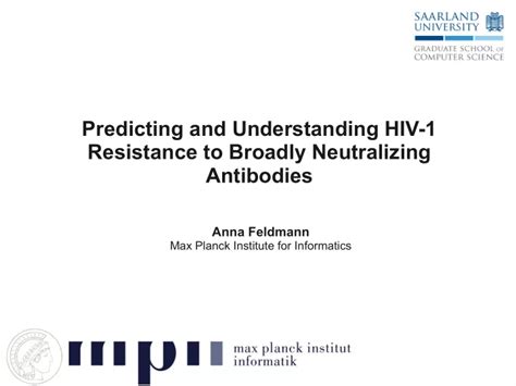 Ppt Predicting And Understanding Hiv 1 Resistance To Broadly Powerpoint Presentation 628956