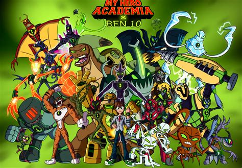 Ben 10 X Mha Part 2 By Tenoutoftenz On Deviantart