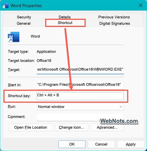 how to launch any app with keyboard shortcut in windows webnots