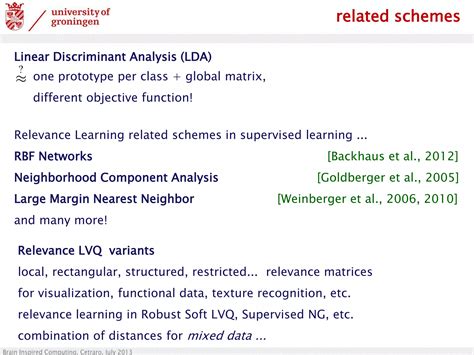2013 prototype based learning and adaptive distances for