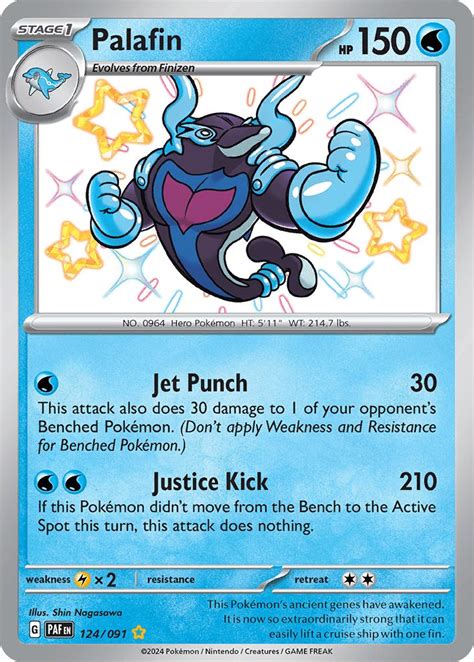 Palafin Sv4pt5 124 Pokemoncard