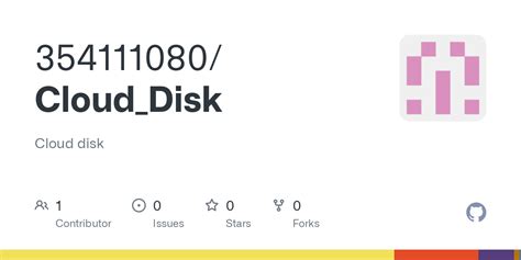 GitHub Cloud Disk Cloud Disk