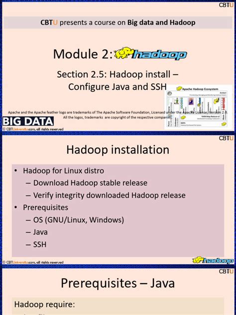 25 Demo Hadoopinstall Javasshconfigure Pdf Apache Hadoop