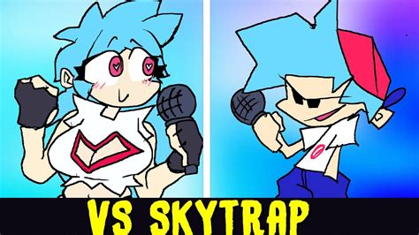 Friday Night Funkin Vs Skytrap Full Week Fnf Modhard Youtube