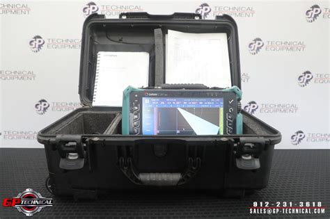 Olympus Omniscan Mx2 32128 P2 Phased Array Flaw Detector Gp Technical