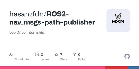 GitHub Hasanzfdn ROS2 Nav Msgs Path Publisher Leo Drive Internship
