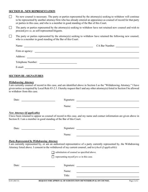 Form G 01 Download Fillable Pdf Or Fill Online Request For Approval Of